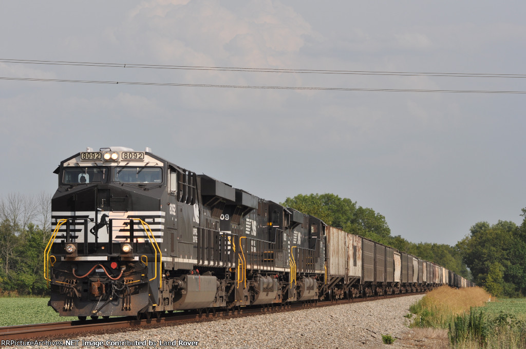 NS 8092 On NS 55 A Westbound