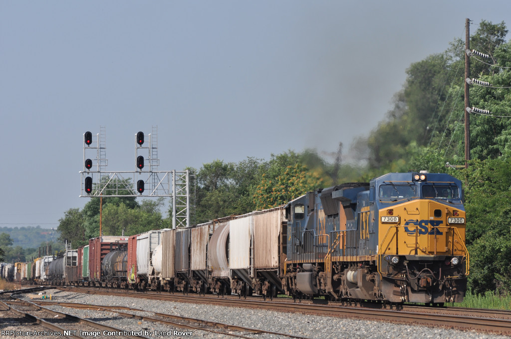 CSXT 7300 On CSX Q 340 Northbound