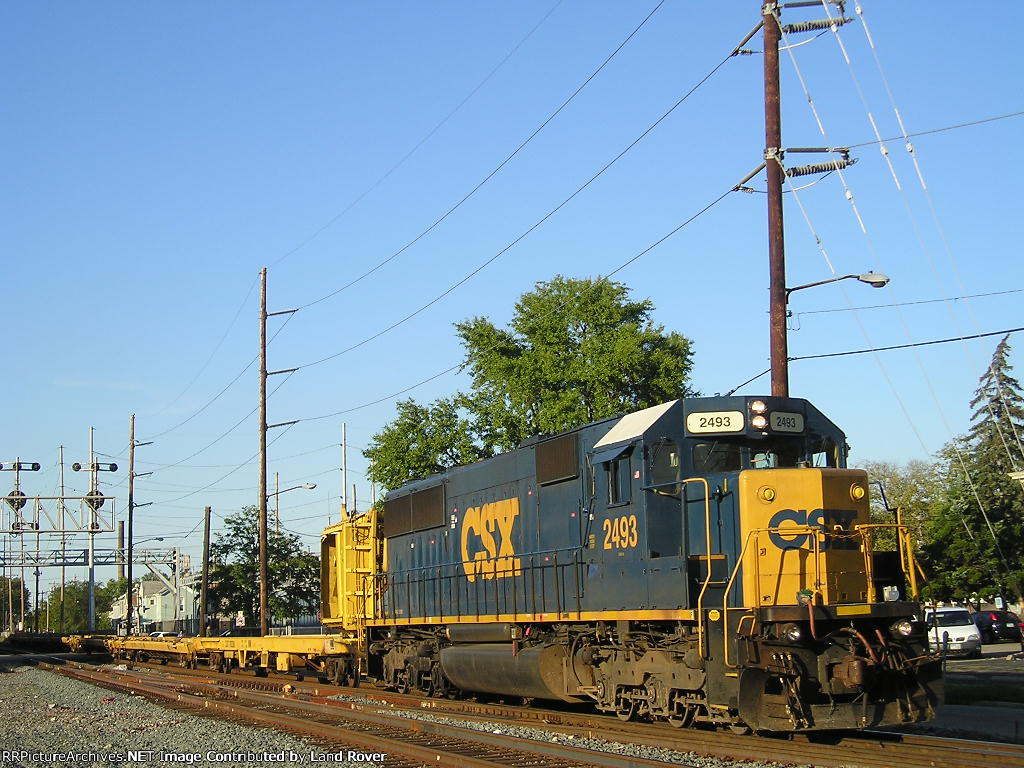 CSXT 2493 On CSX W O 34 Eastbound