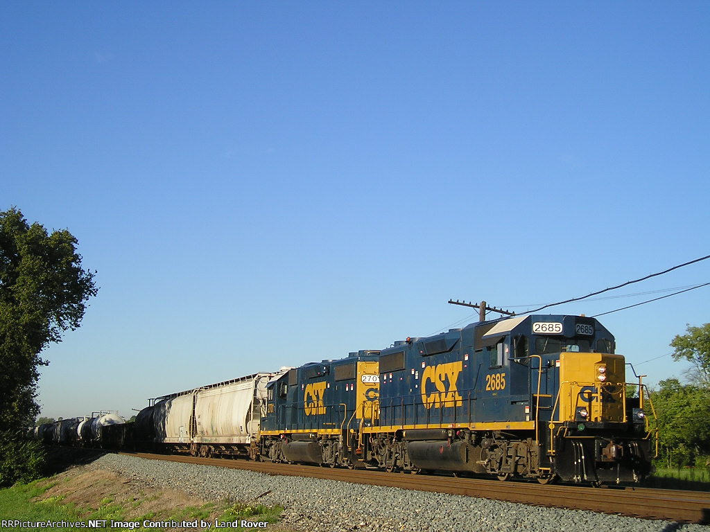 CSXT 2685 On CSX J 782 Northbound