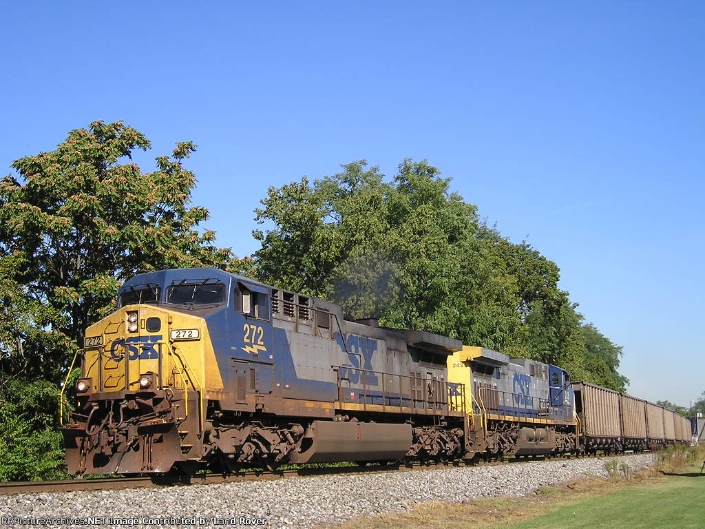 CSXT 272 On CSX E 412 Eastbound