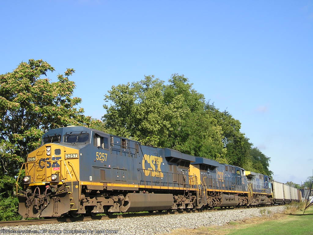CSXT 5257 On CSX U 911 Eastbound