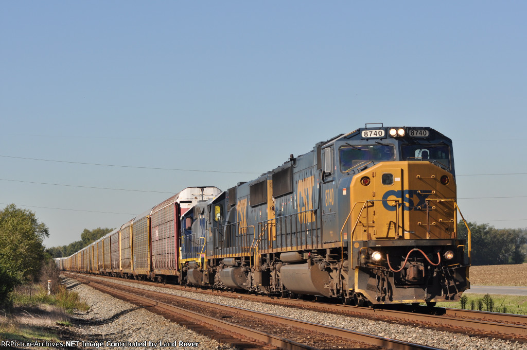 CSXT 8740 On CSX 512 Northbound