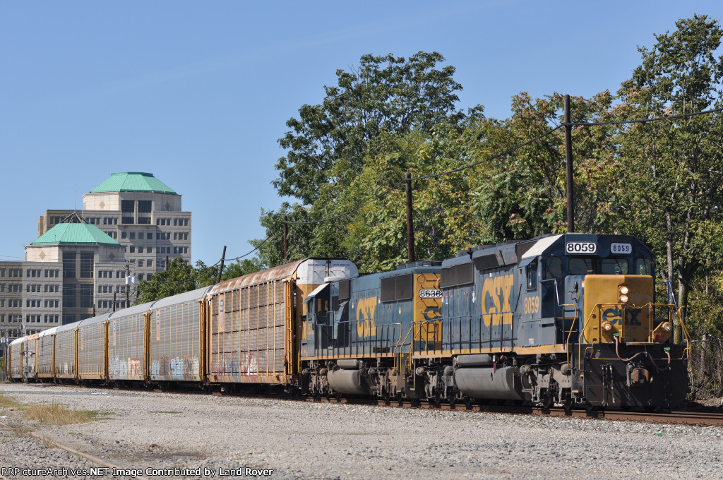 CSXT 8059 On CSX Q 231 Eastbound