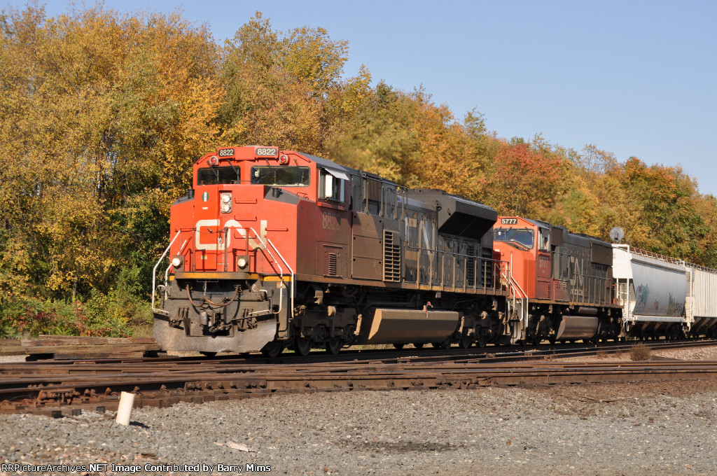 CN 8822 west