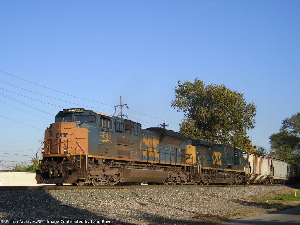 CSXT 4848 On CSX K 802 Eastbound