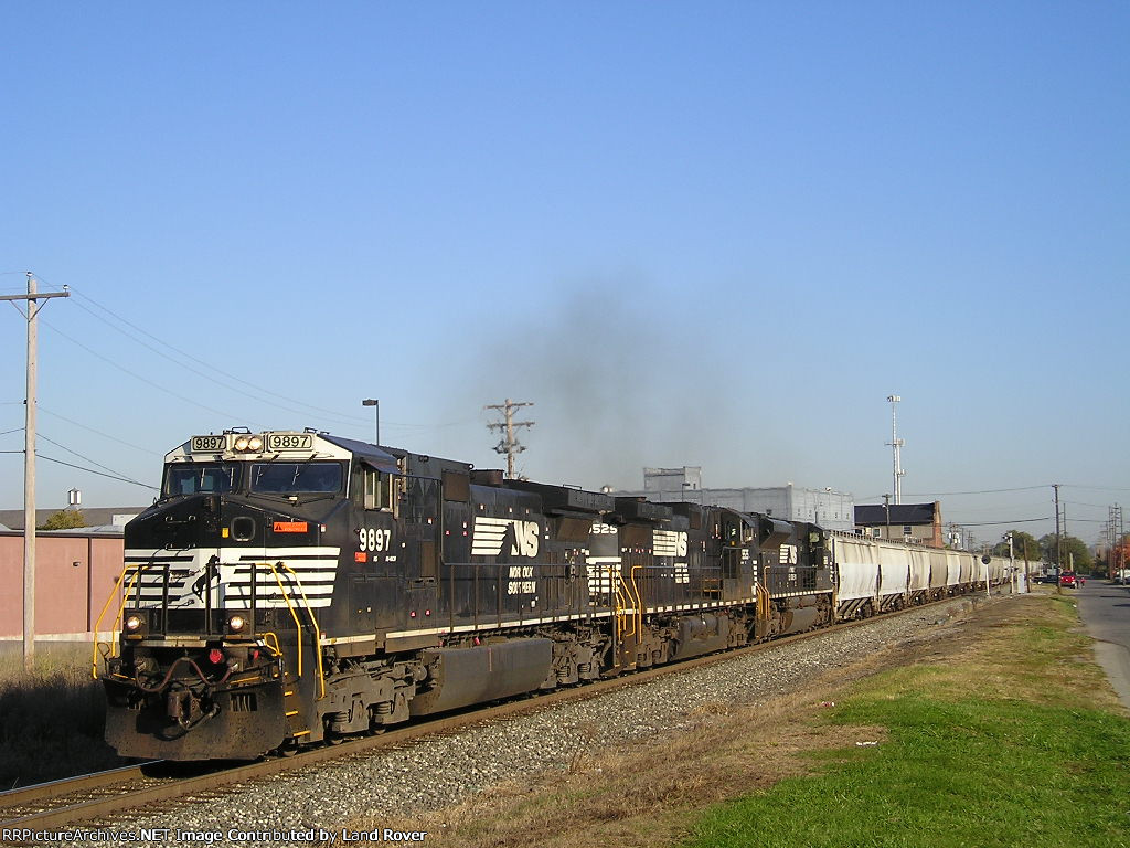 NS 9897 On NS 54 A Eastbound