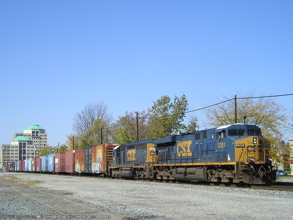 CSXT 5381 On CSX Q 241 Eastbound
