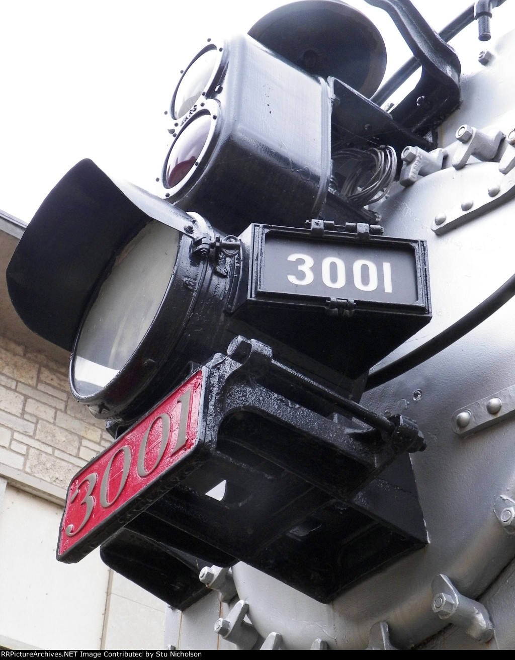 CB&Q #3001 at Ottumwa, Iowa