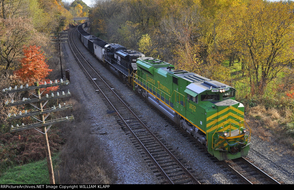 NS 1072 , NS 633 Illinois Terminal