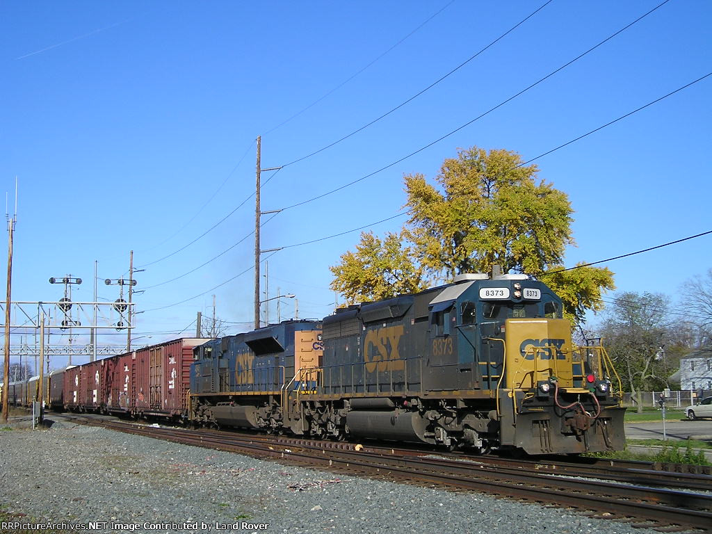 CSXT 8373 On CSX Q 231 Southbound