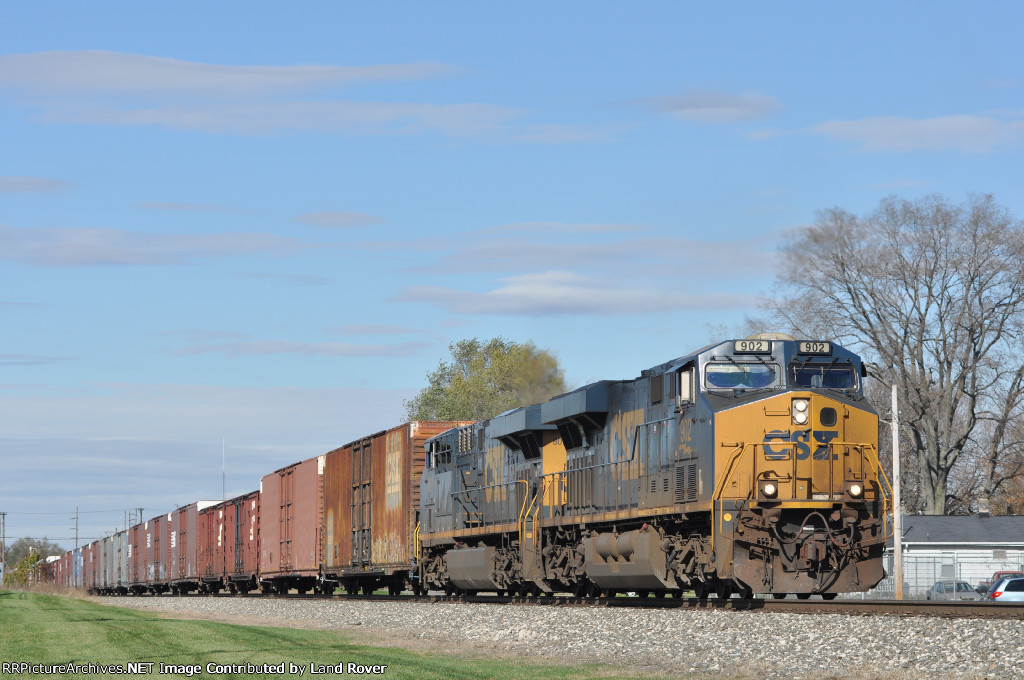 CSXT 902 On CSX Q 241 Eastbound