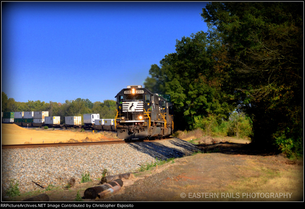 NS SD70 2519 leads 213