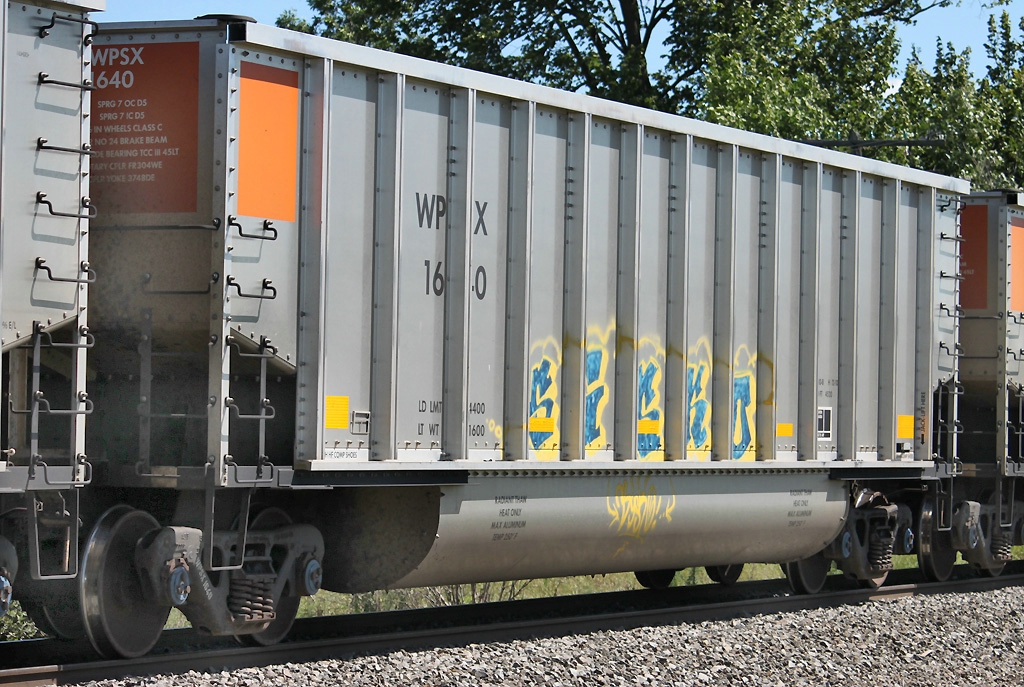 Tagged Up Coal Car