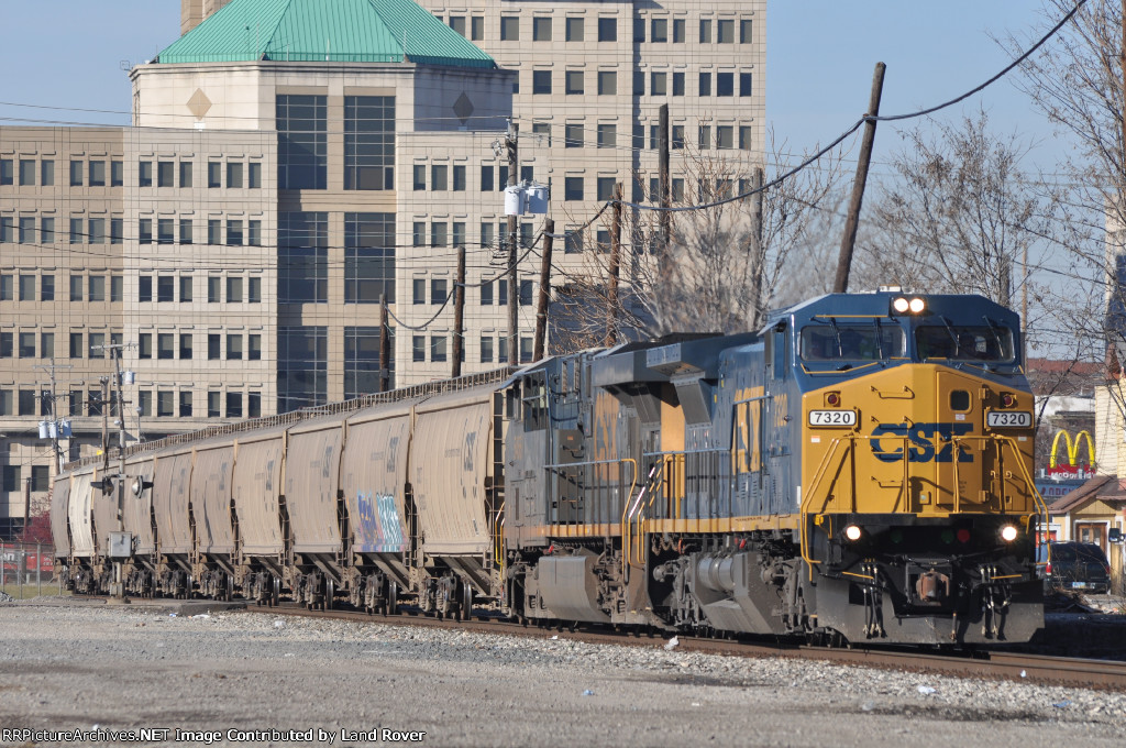 CSXT 7320 On CSX G 173 Eastbound