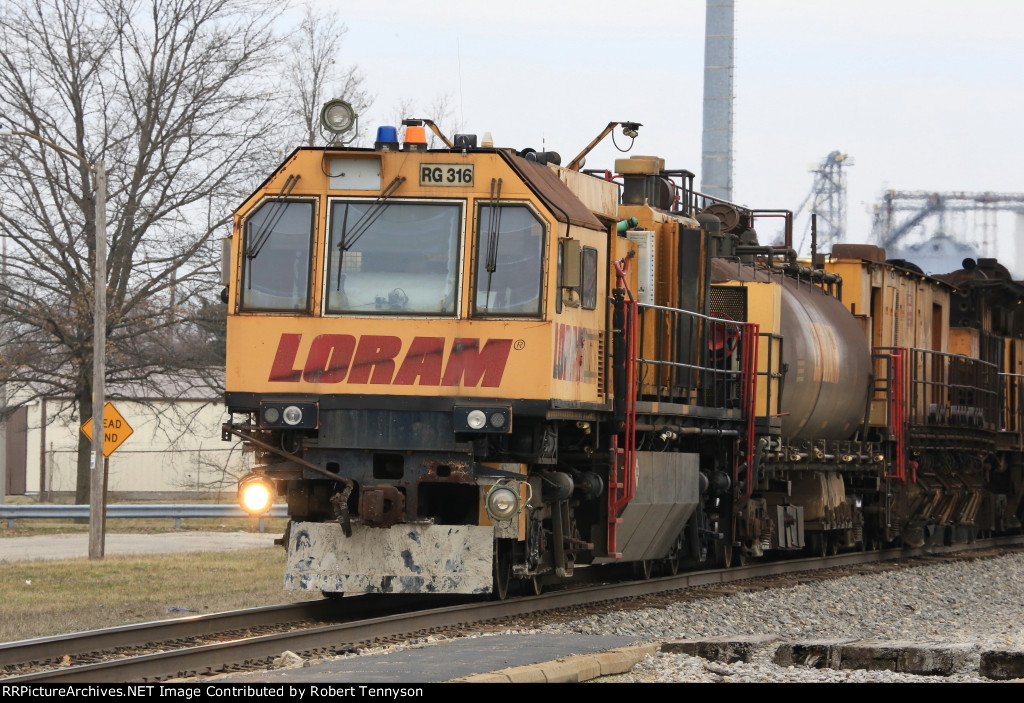 Loram Rail Grinder