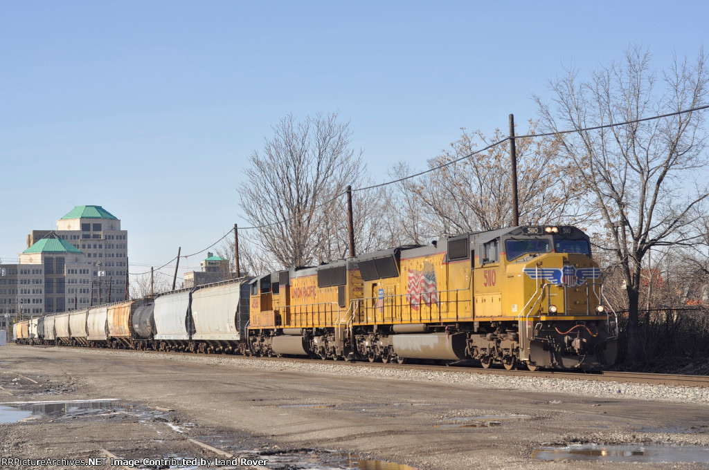 UP 5110 On NS 175 Eastbound