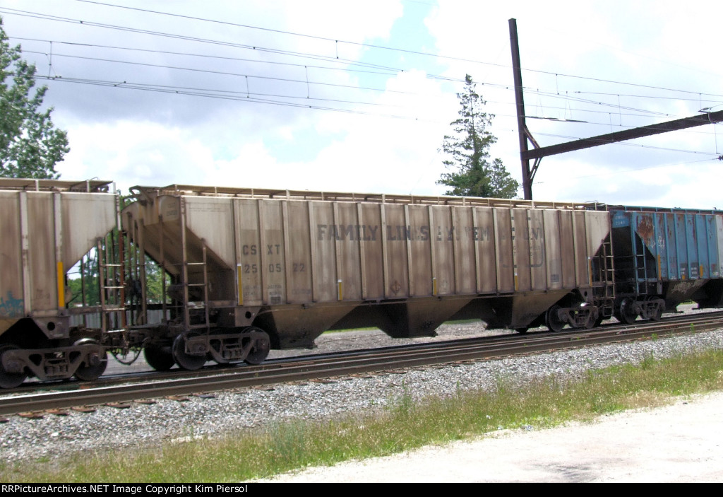 CSX 250522 Covered Hopper "Family Lines System"