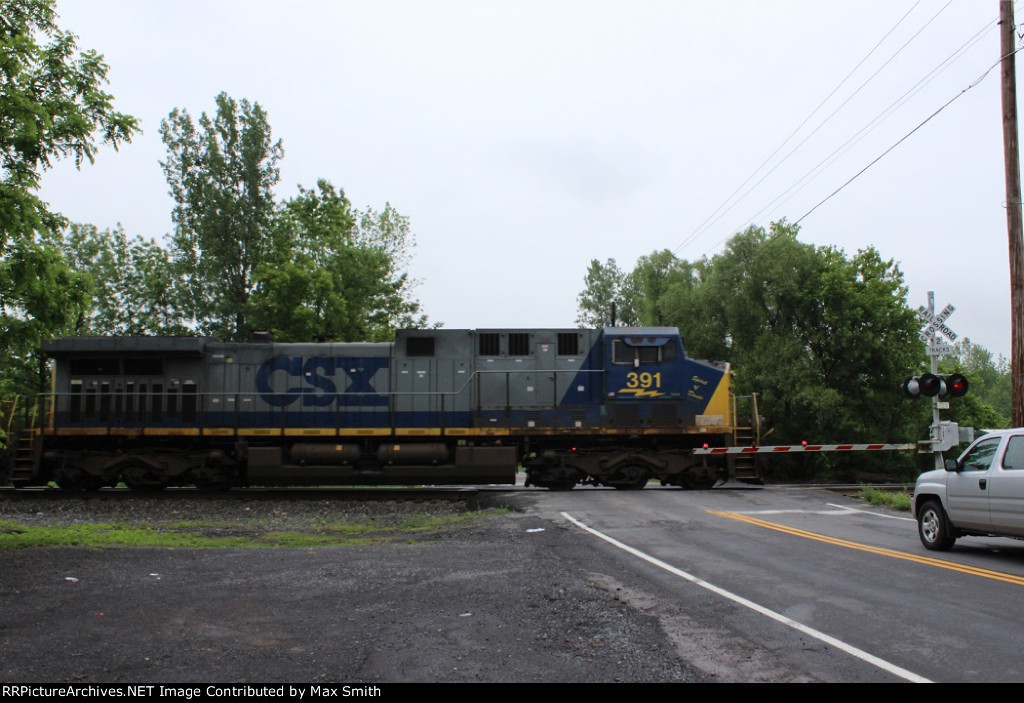 CSXT 391 "Spirit of Dante" on CSX Q112