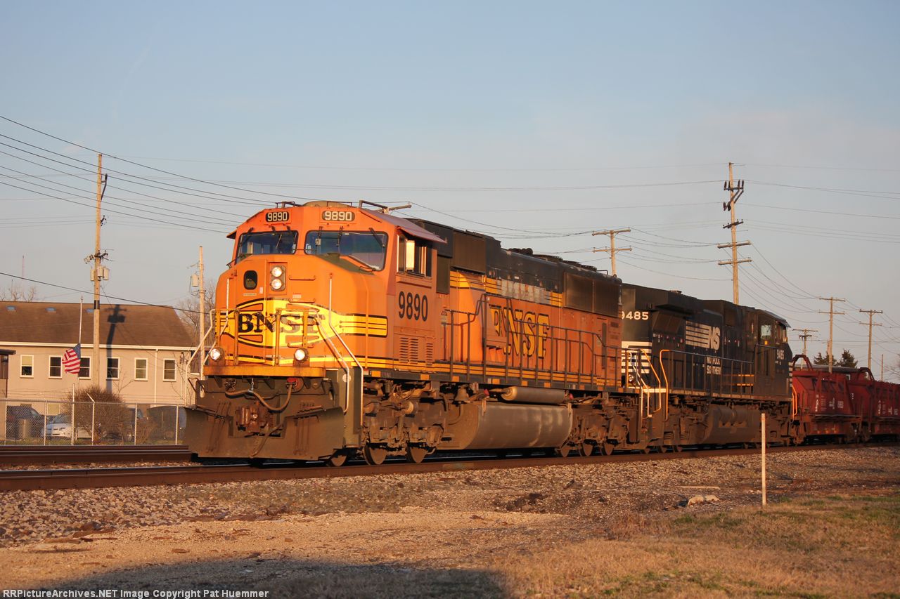 BNSF 9890