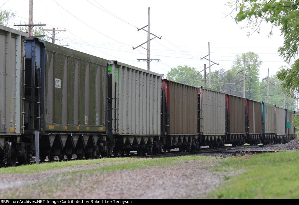 BNSF Northbound Coal Train