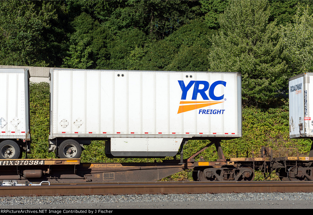 YRC Freight trailer