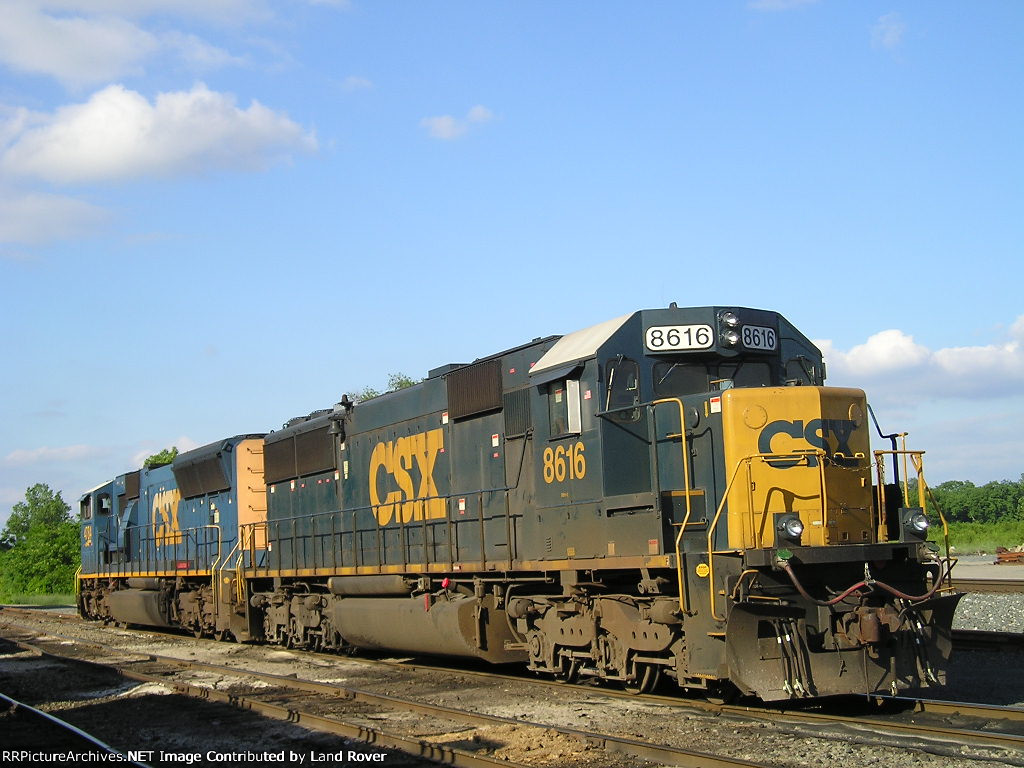 CSXT 8616 On CSX J 791 At New River Yd