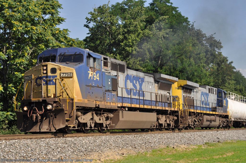 CSXT 7794 On CSX Q 501 Eastbound