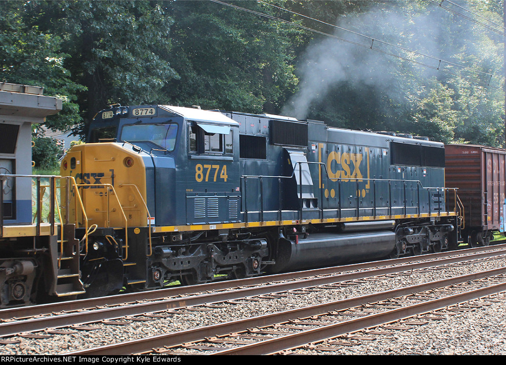 CSX SD60I #8774 on Q418-21