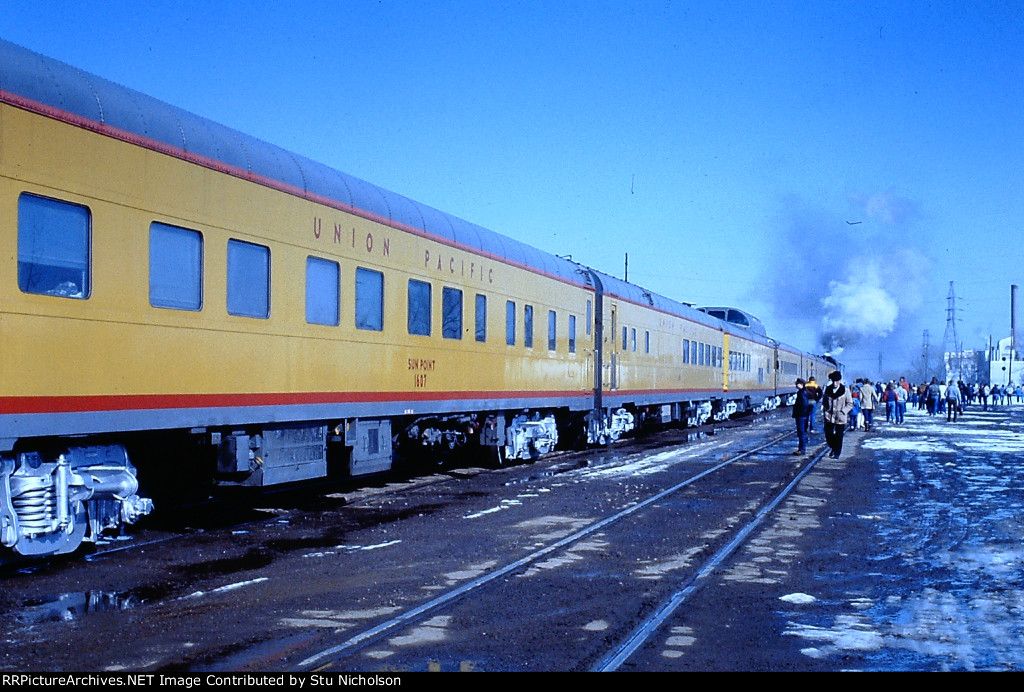 UP 8444 Steams Into Omaha