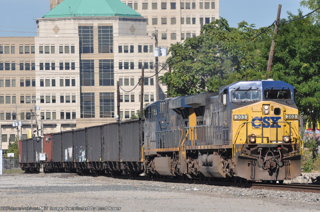 CSXT 303 On CSX E 389 Eastbound