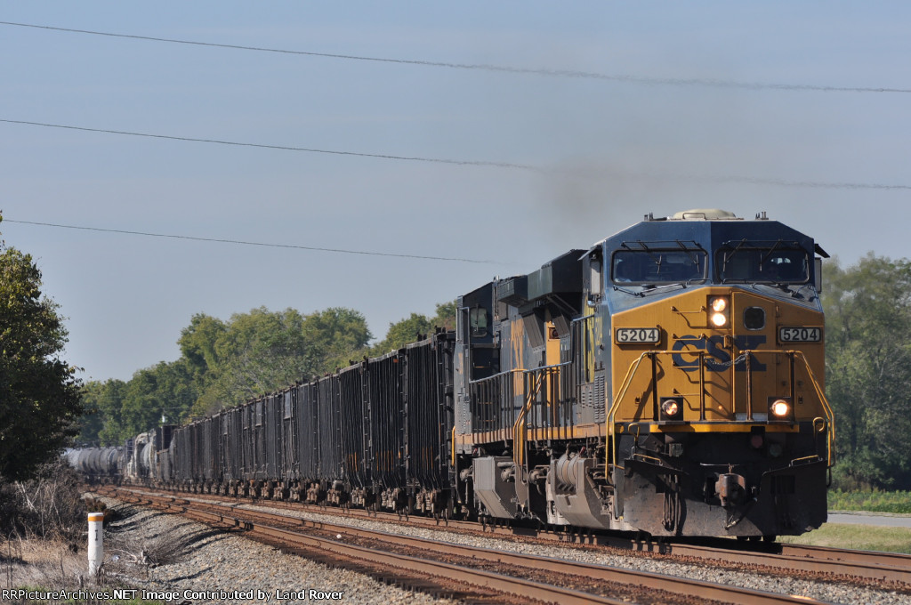 CSXT 5204 On CSX Q 366 Northbound