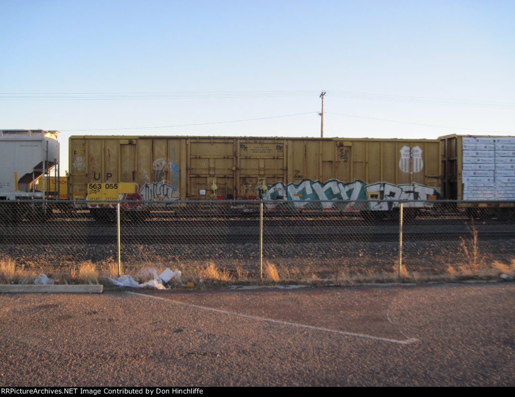 UP 563055 Box Car in Cheyenne WY