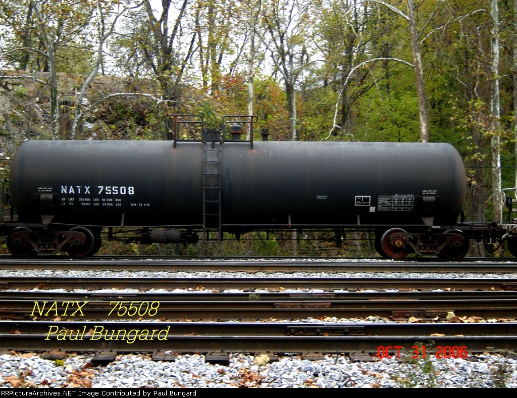 NATX 75508 Tank Car 10/31/2006