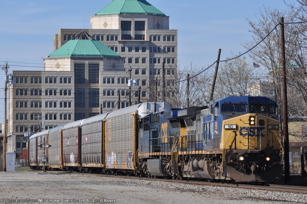 CSXT 90 On CSX Q 243 Eastbound