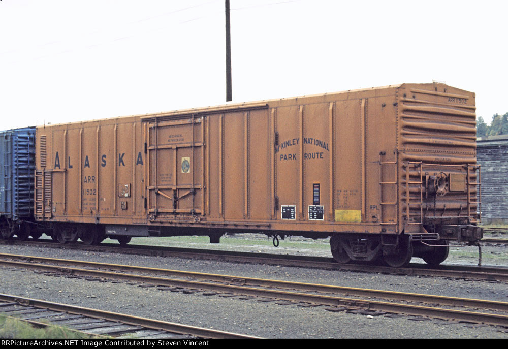 Alaska RR PCF reefer #11502