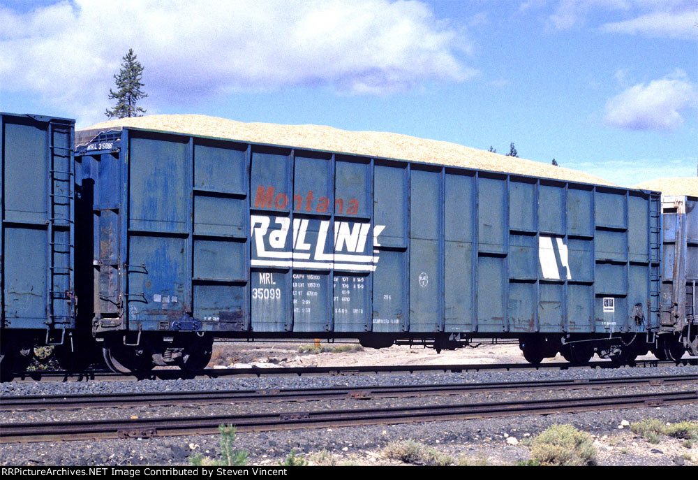 Montana Rail Link 6810 cf woodchip gondola MRL #35099