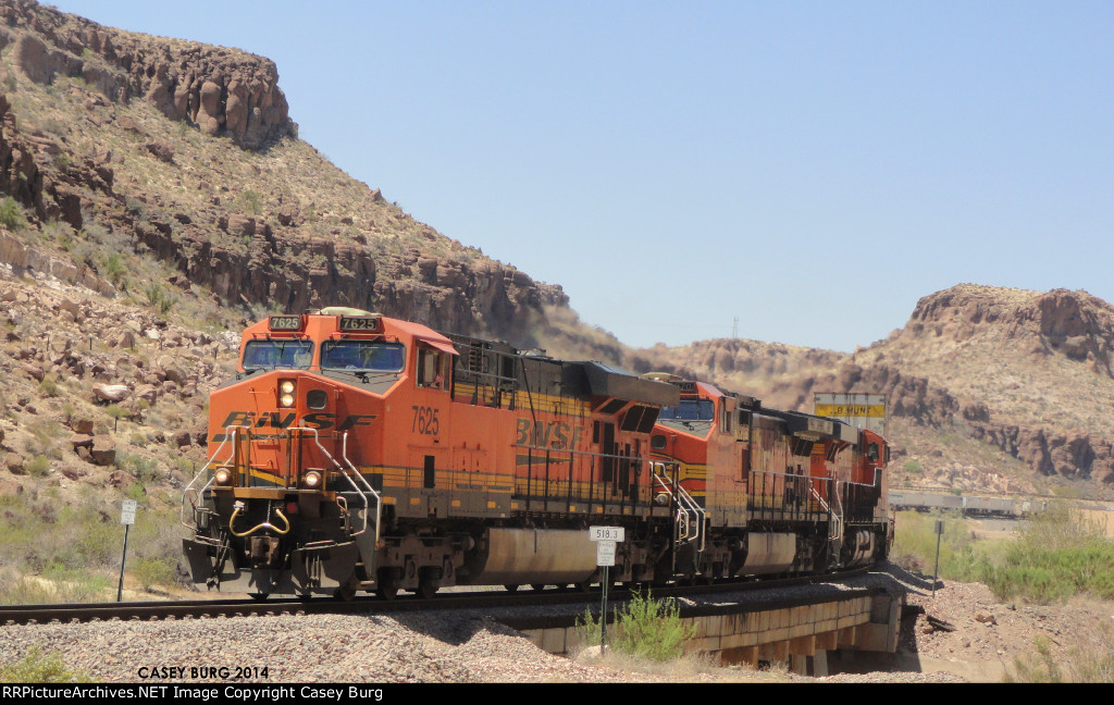 BNSF 7625