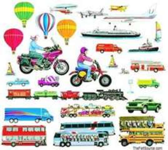 Past and Present forms of Transportation timeline | Timetoast timelines