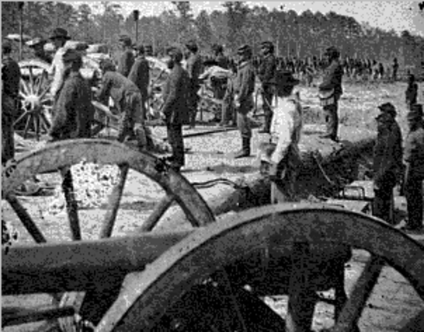 The American Civil War Battles 1861-1865 timeline | Timetoast timelines