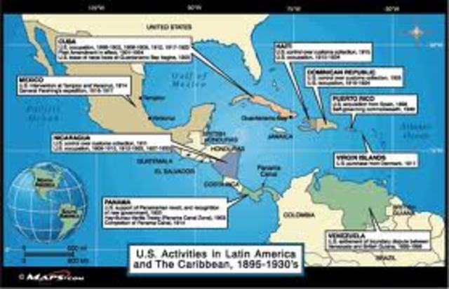 The Spanish American war and the building of the Panama Canal timeline ...