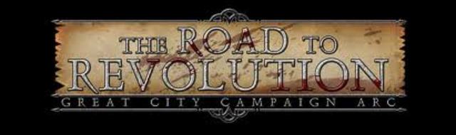 the road to revolution timeline | Timetoast timelines