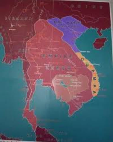 timeline of the Khmer Empire | Timetoast timelines