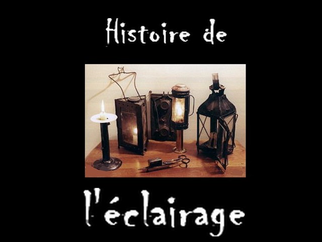 L'evolution de l'éclairage timeline | Timetoast timelines