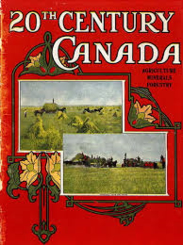 Canadian History in the 20th century timeline | Timetoast timelines