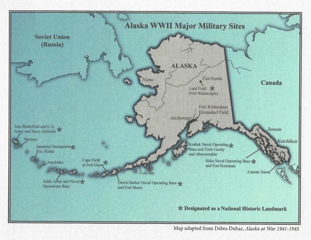World War II Strikes Alaska timeline | Timetoast timelines