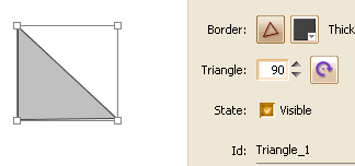 My triangles don’t rotate when using properties panel | ForeUI