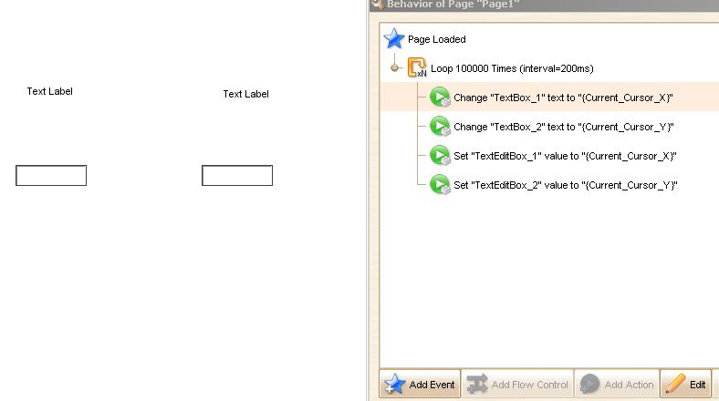 Current Cursor X And Current Cursor Y Problem Foreui