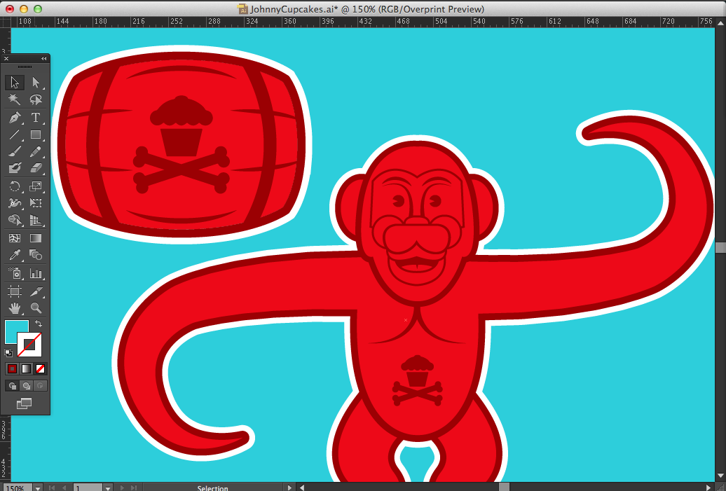 Johnny Cupcakes: Barrel of Monkeys | Skillshare Student Project