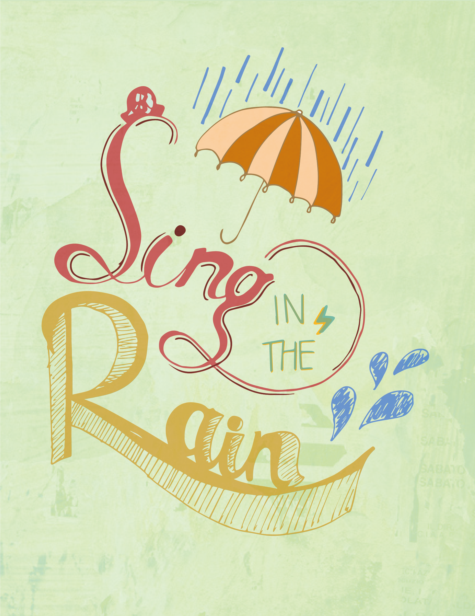 sing in the rain | Skillshare Student Project